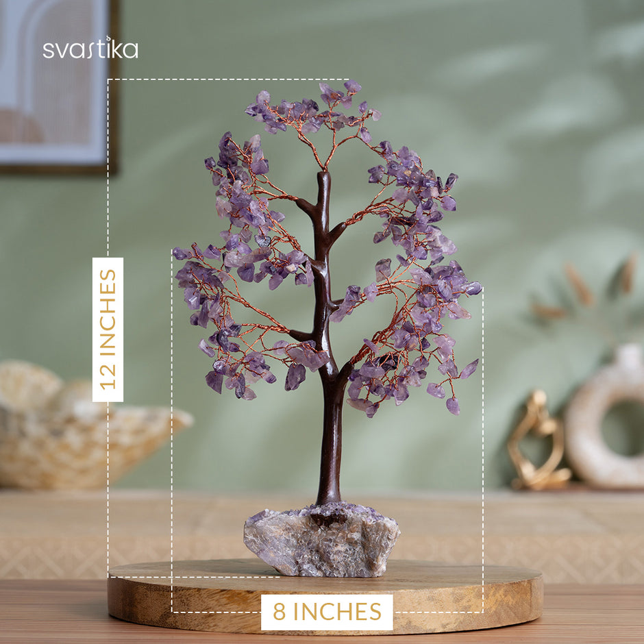 Buy Healing Crystal Tree for Home | Crystal Stone Tree