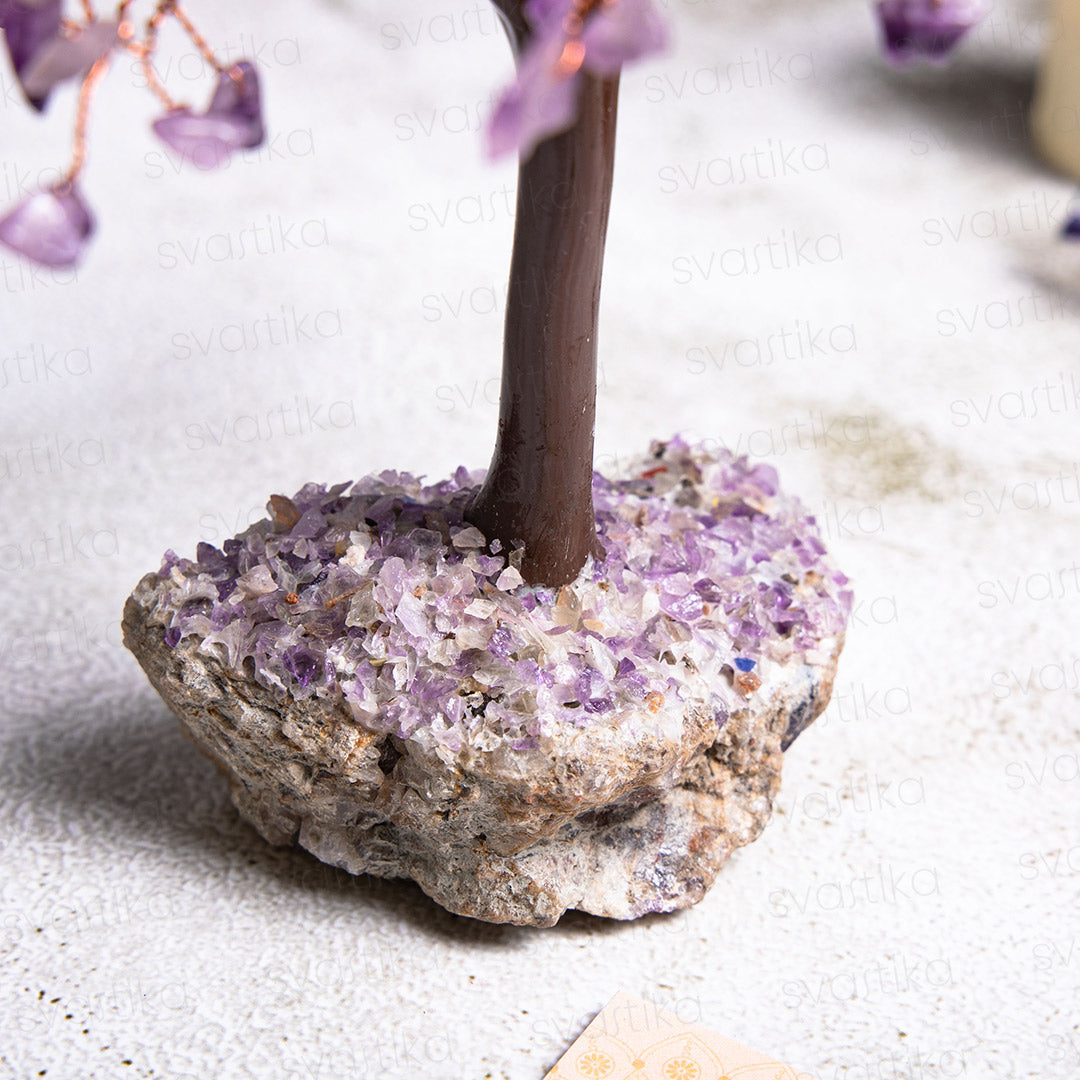 Amethyst Crystal Tree - 300 Beads (12 Inch)
