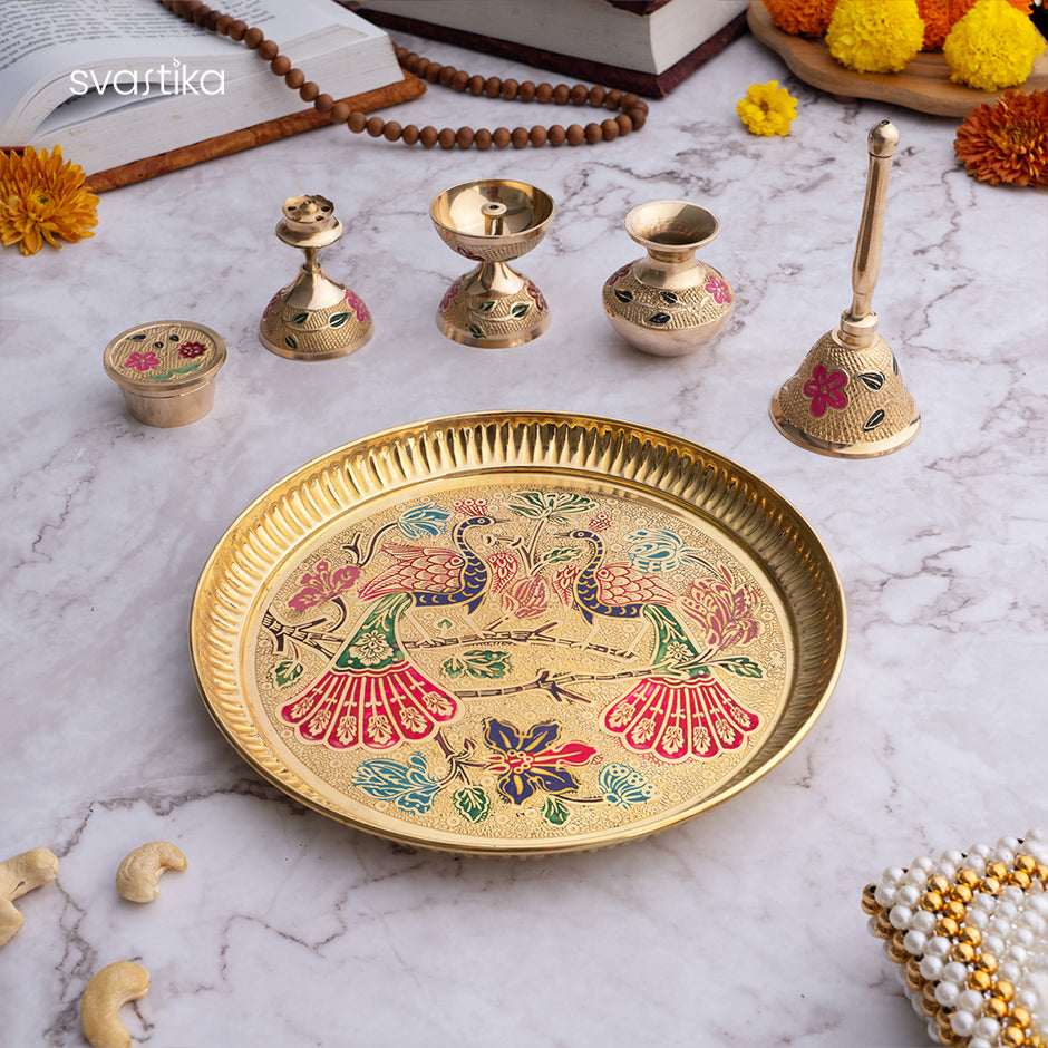 Buy Pooja Thali Sets by Svastika for Rituals & Worship