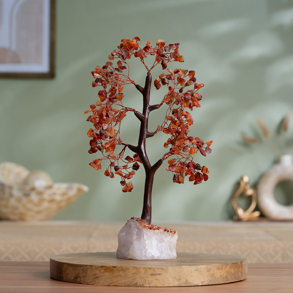 Buy Healing Crystal Tree for Home | Crystal Stone Tree