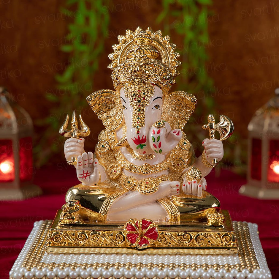 Buy Ganesh Murtis For Home | Ganesh Idols Online in India