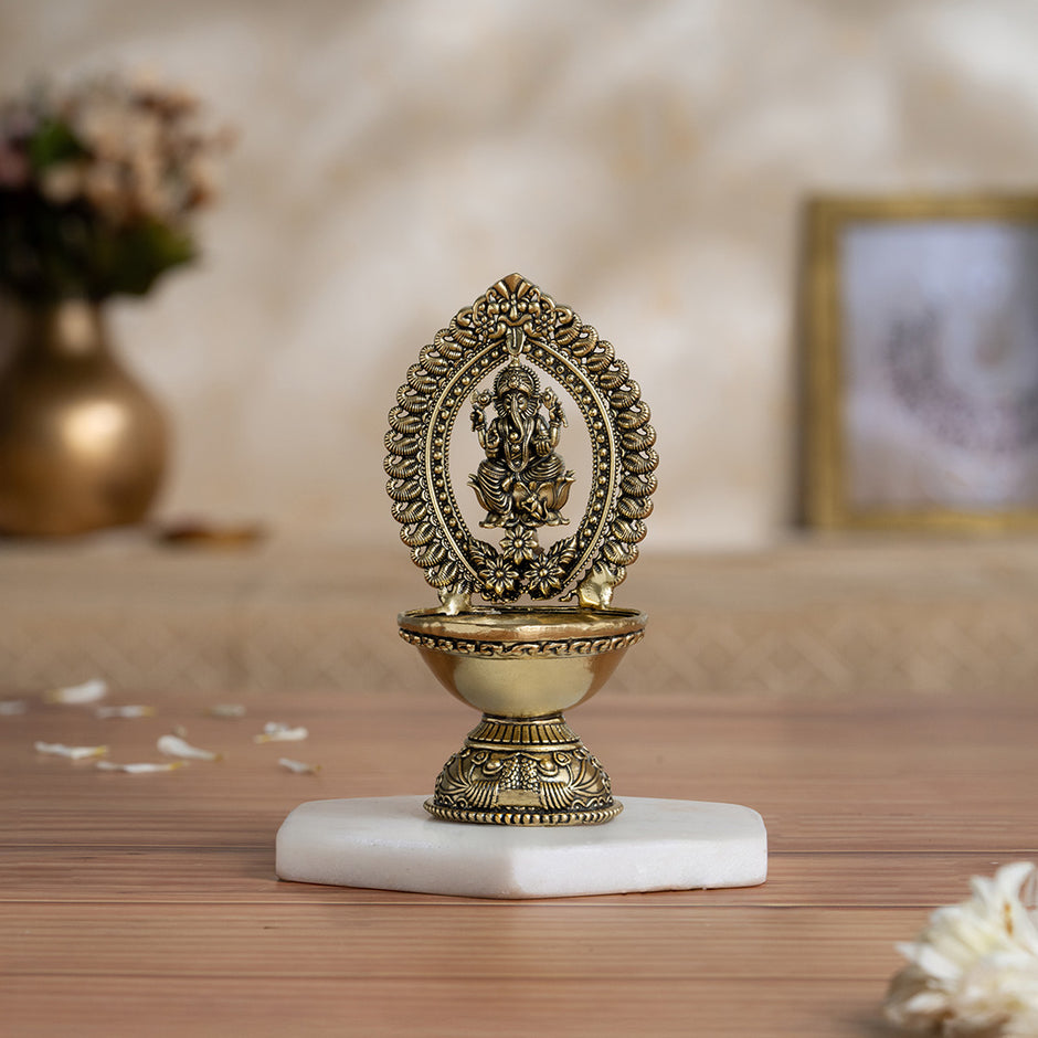 Buy Brass Diya for Pooja | Traditional Diya Sets Online