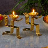 Buy Diya Sets Online in India | Brass Diya for Pooja & Home Mandir