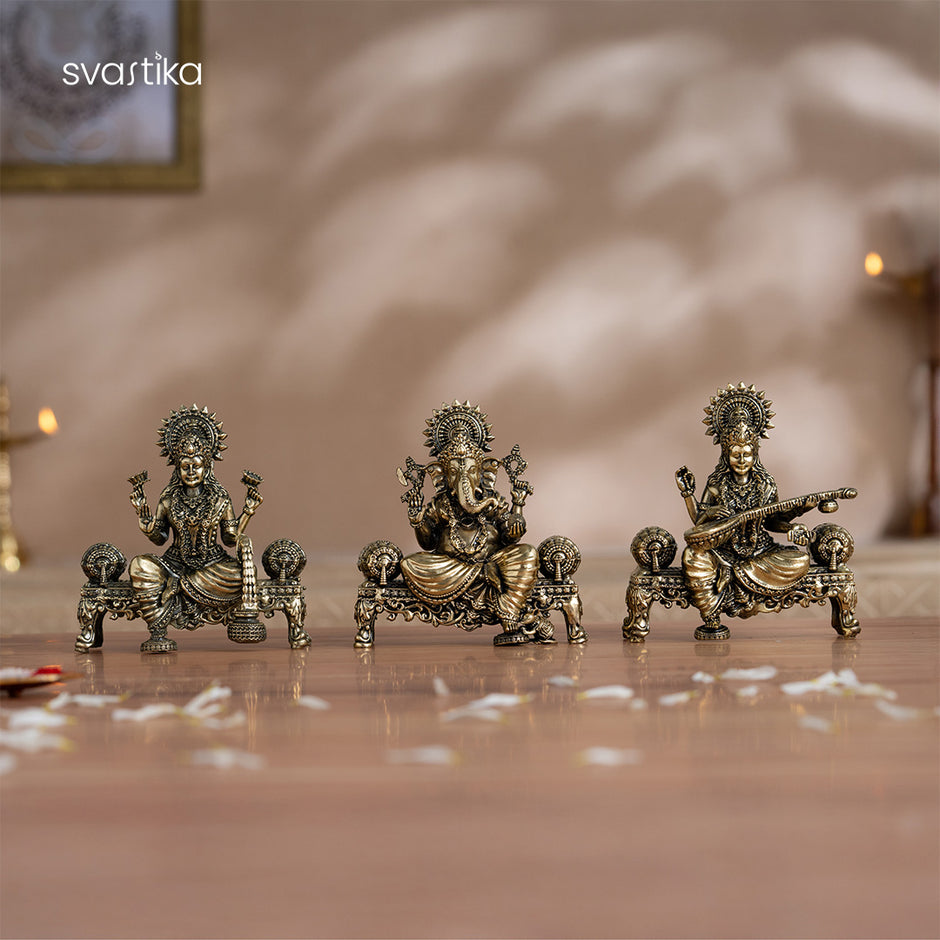 Buy Goddess Lakshmi Idols Online in India | Maa Laxmi Murtis for Home