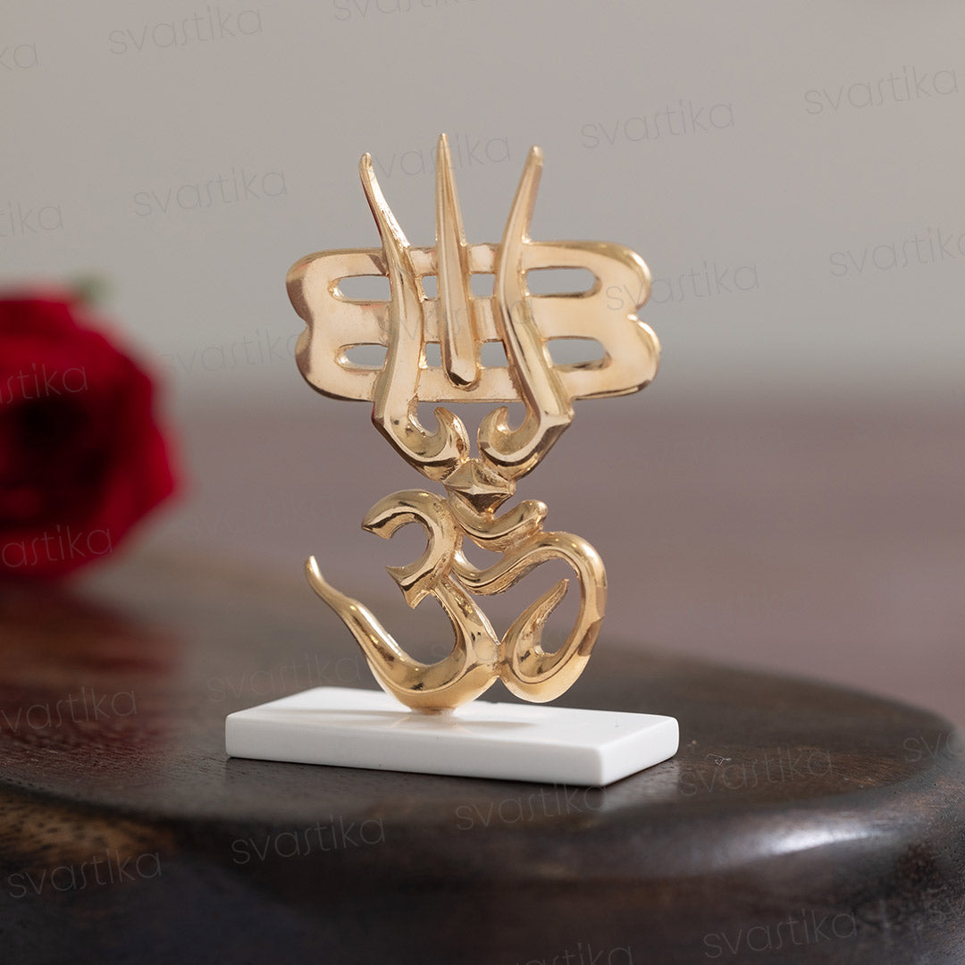 Svastika Trishul & OM for Car Dashboard