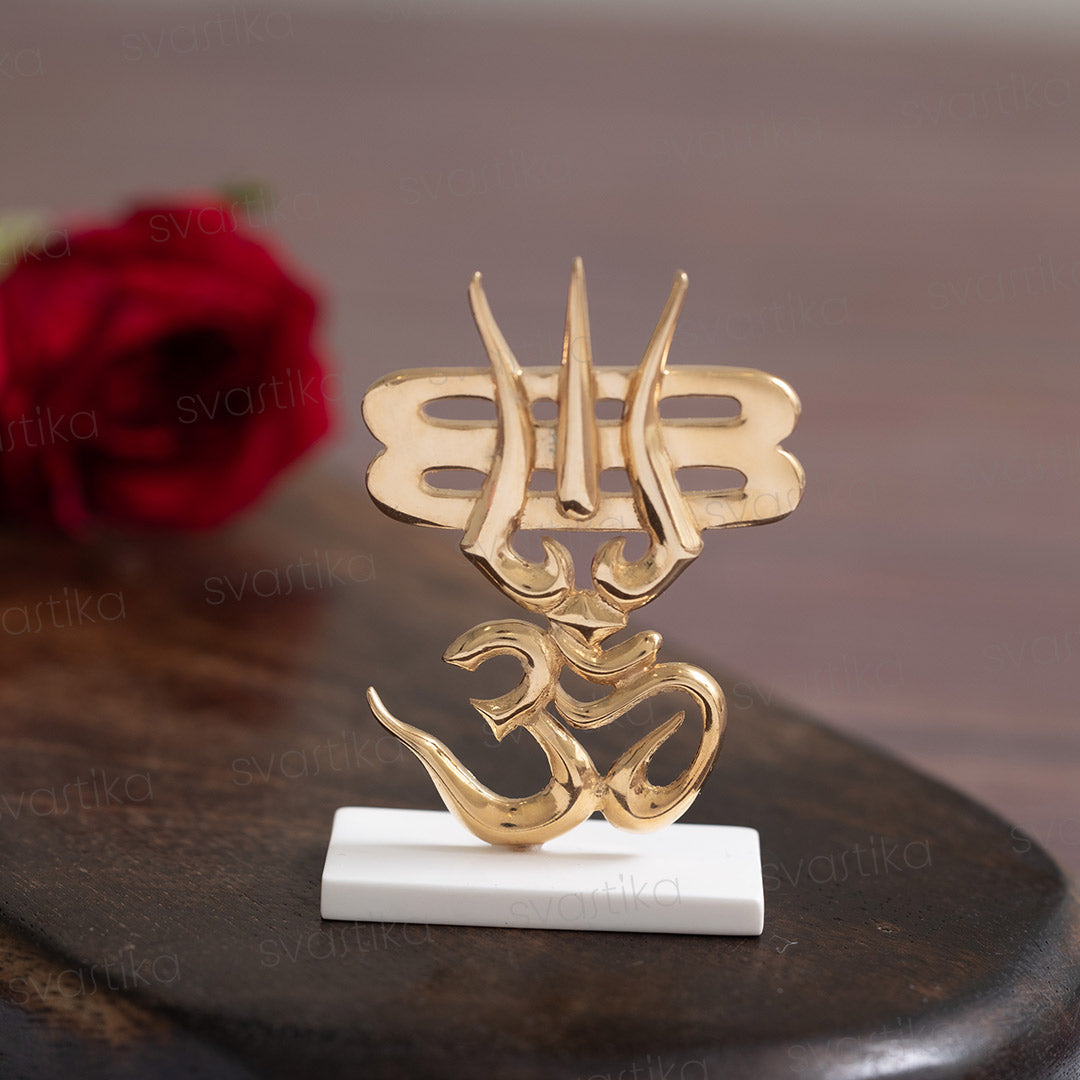 Svastika Trishul & OM for Car Dashboard