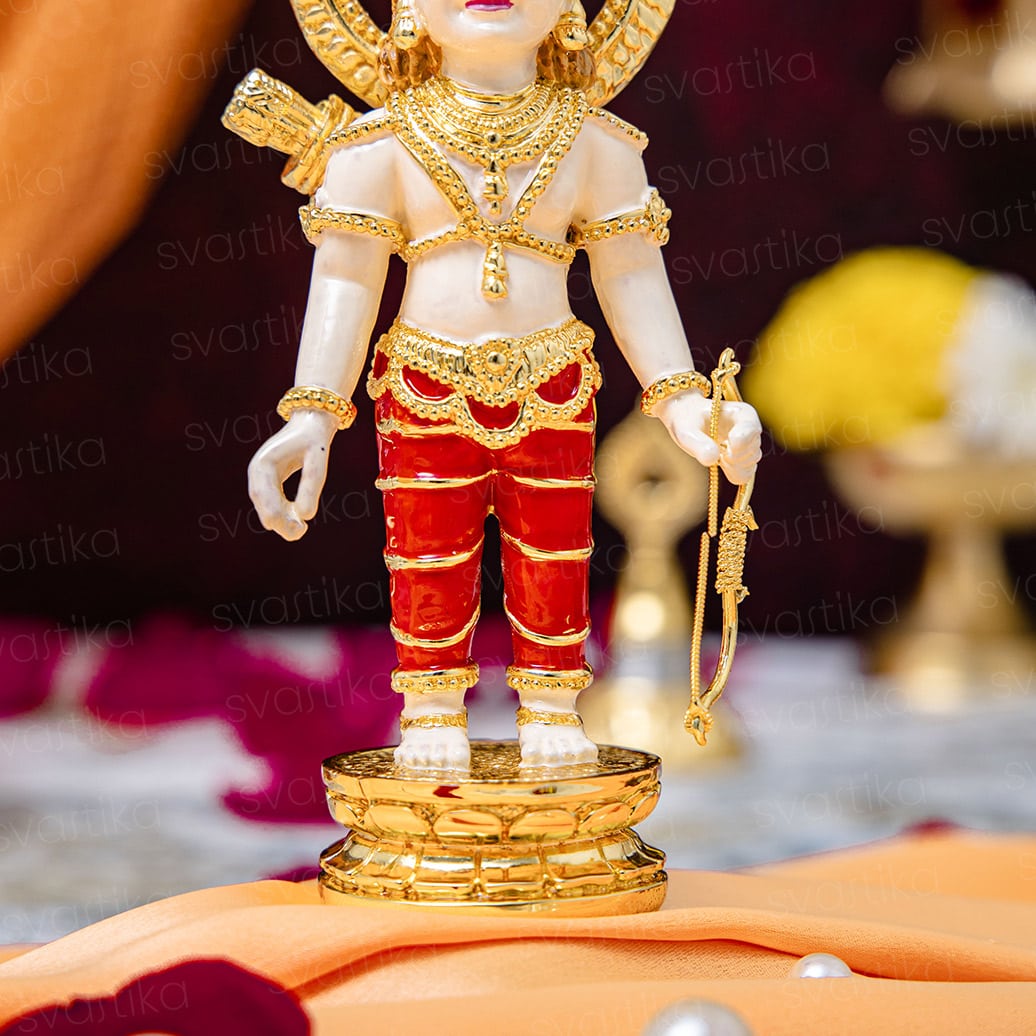 Childhood Form of Lord Ram - Gold Plated (6 Inch)