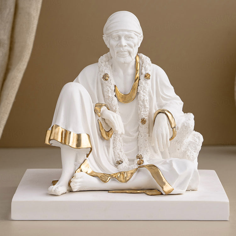 Buy Sai Baba Murti Online in India | Sai Baba Statue For Home & Car