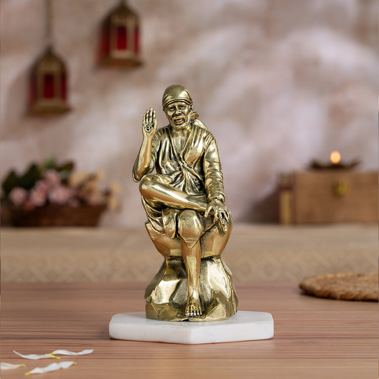 Buy Shirdi Sai Baba Idol Online | Sai Baba Murti for Home