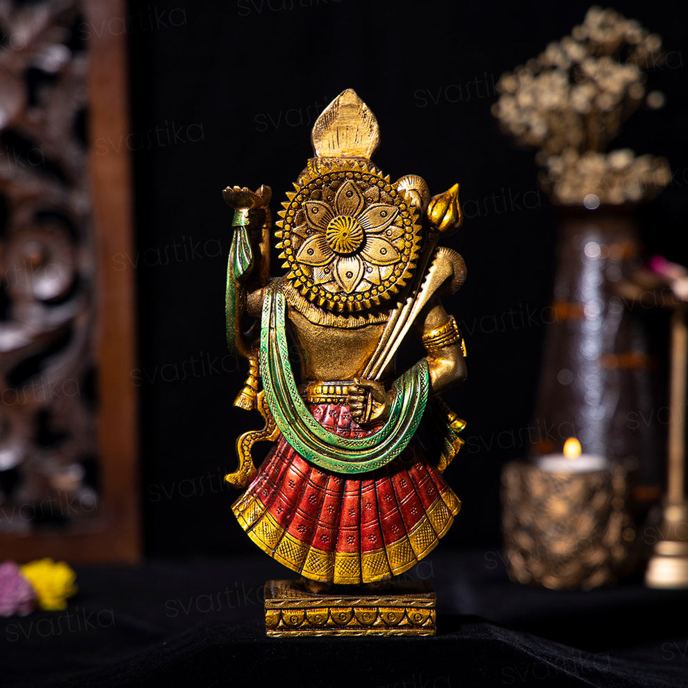 Lord Shreenath Ji Murti Antique Idol (10 Inch)