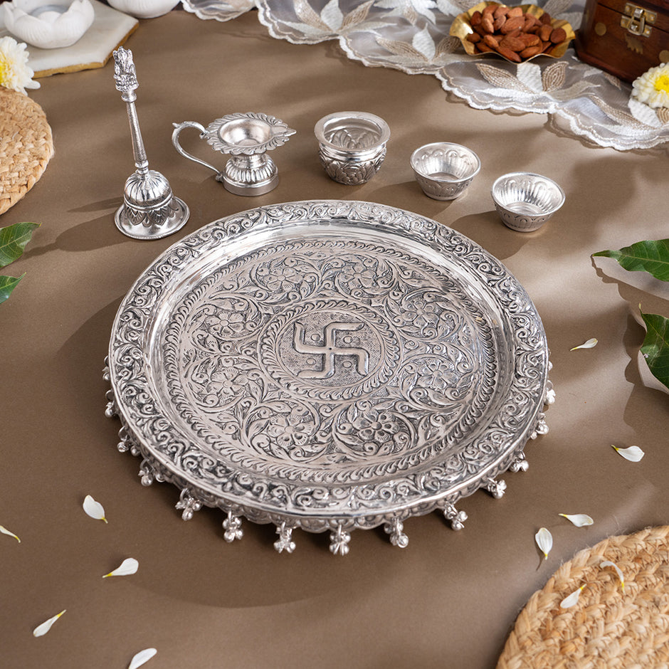 Buy Pooja Thali Sets by Svastika for Rituals & Worship
