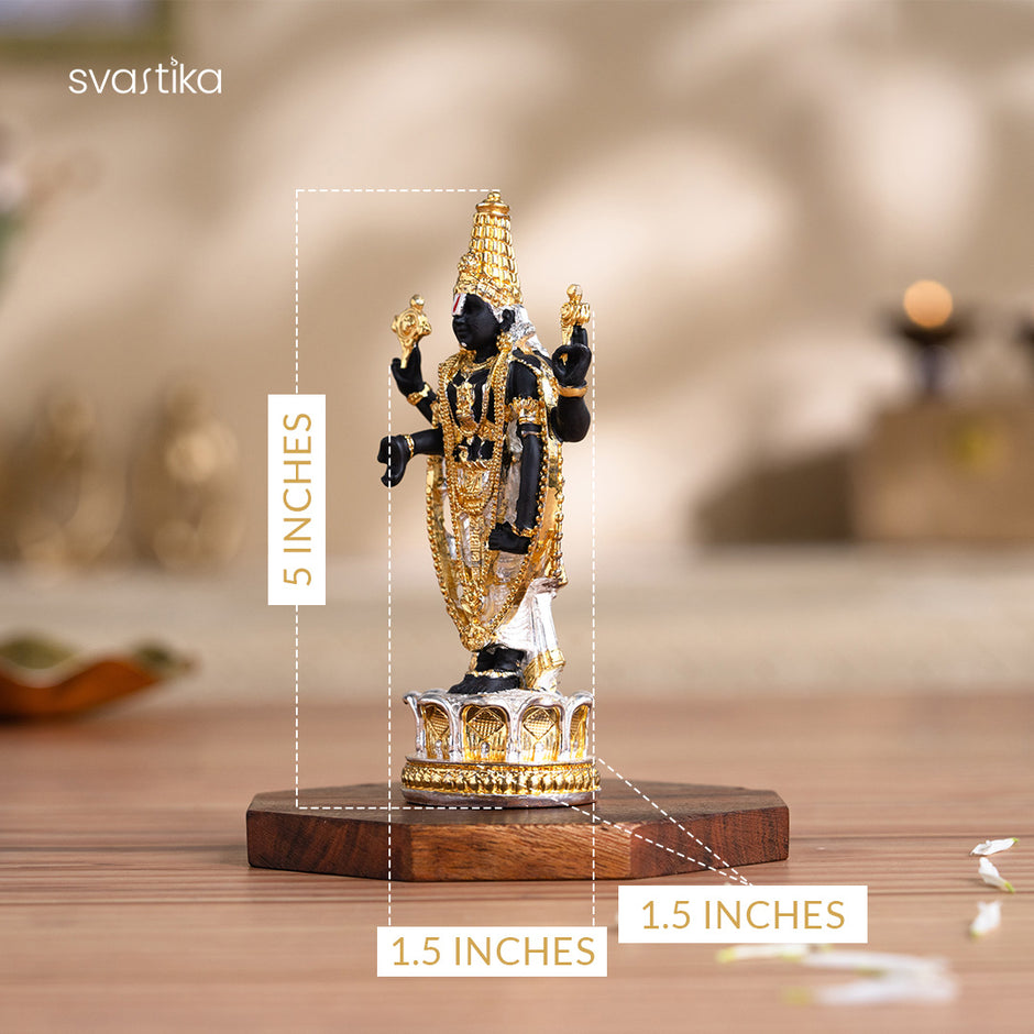 Buy Tirupati Balaji Murtis Online in India | Tirupati Balaji idols for Home