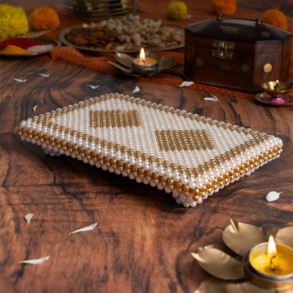Shop Pooja Products Online | Brass Diyas & Thali Sets