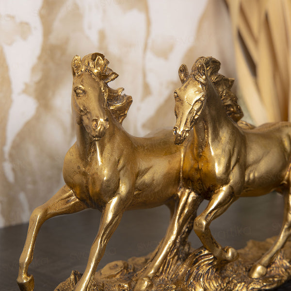 Vintage Running Horse with Antique Finish - Premium Vintage Decor for