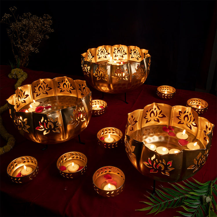 Buy Urli Bowl Online India | Elegant Urli Set for Home